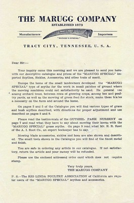 Vintage Style Metal Sign MARUGG LETTER 12x18 | eBay