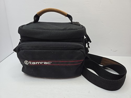 Vintage 1985 Tamrac Camera Bag 601 Black Shoulder Strap Belt Loops ...