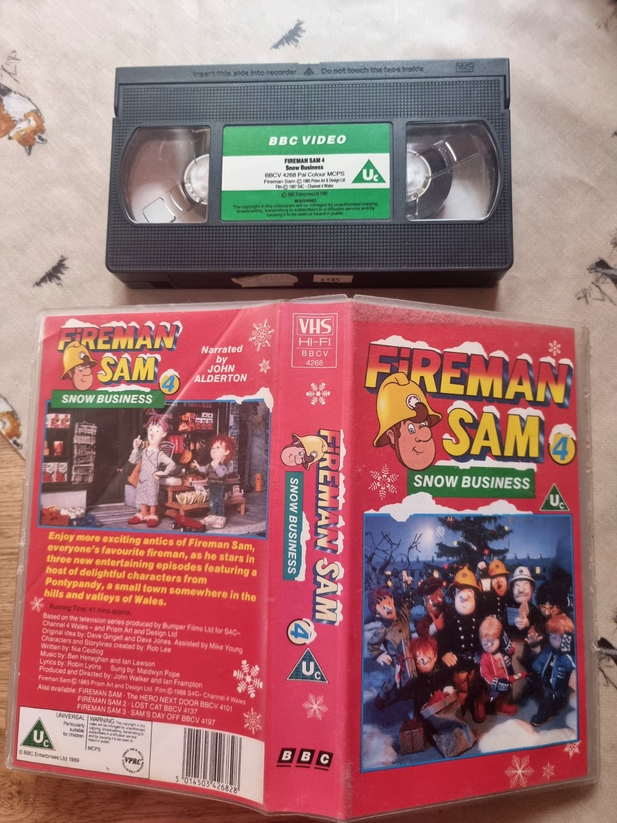 FIREMAN SAM SNOW BUSINESS VHS | eBay UK