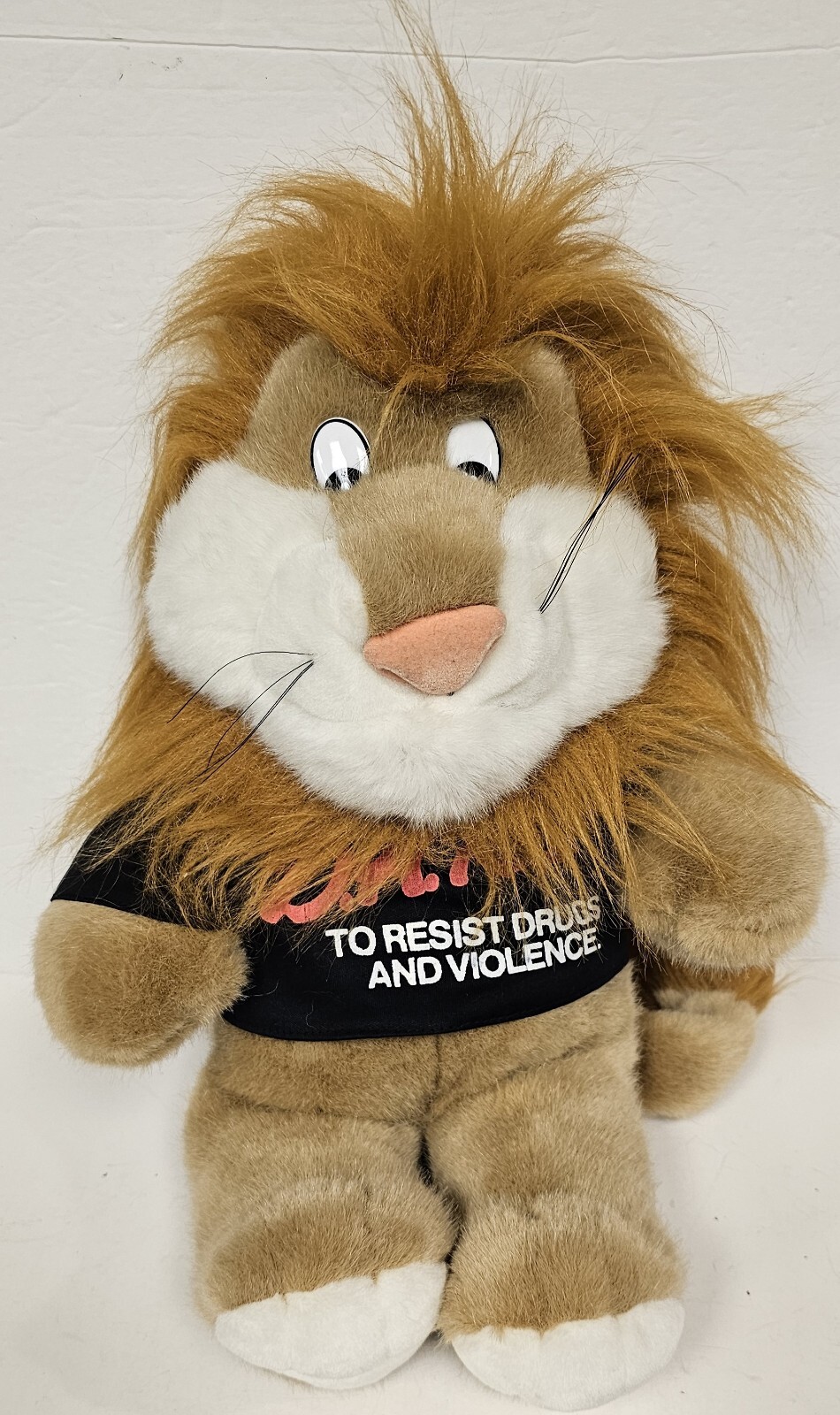 D.A.R.E. Lion Plush 18" To Resist Drugs And Violence Daren The Lion | eBay