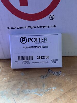 Potter PAD100-MIM Micro Input Module | eBay