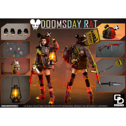 GDTOYS GD97001 1/6 Scale Doomsday Rat Female Action Figure Collectible ...