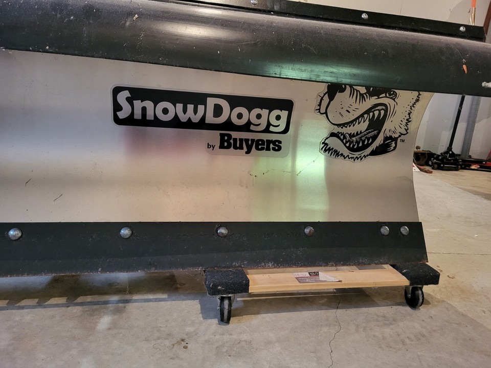 Snow Dog 7ft Plow Stainless Model HD75 New Condition by Buyers Products ...