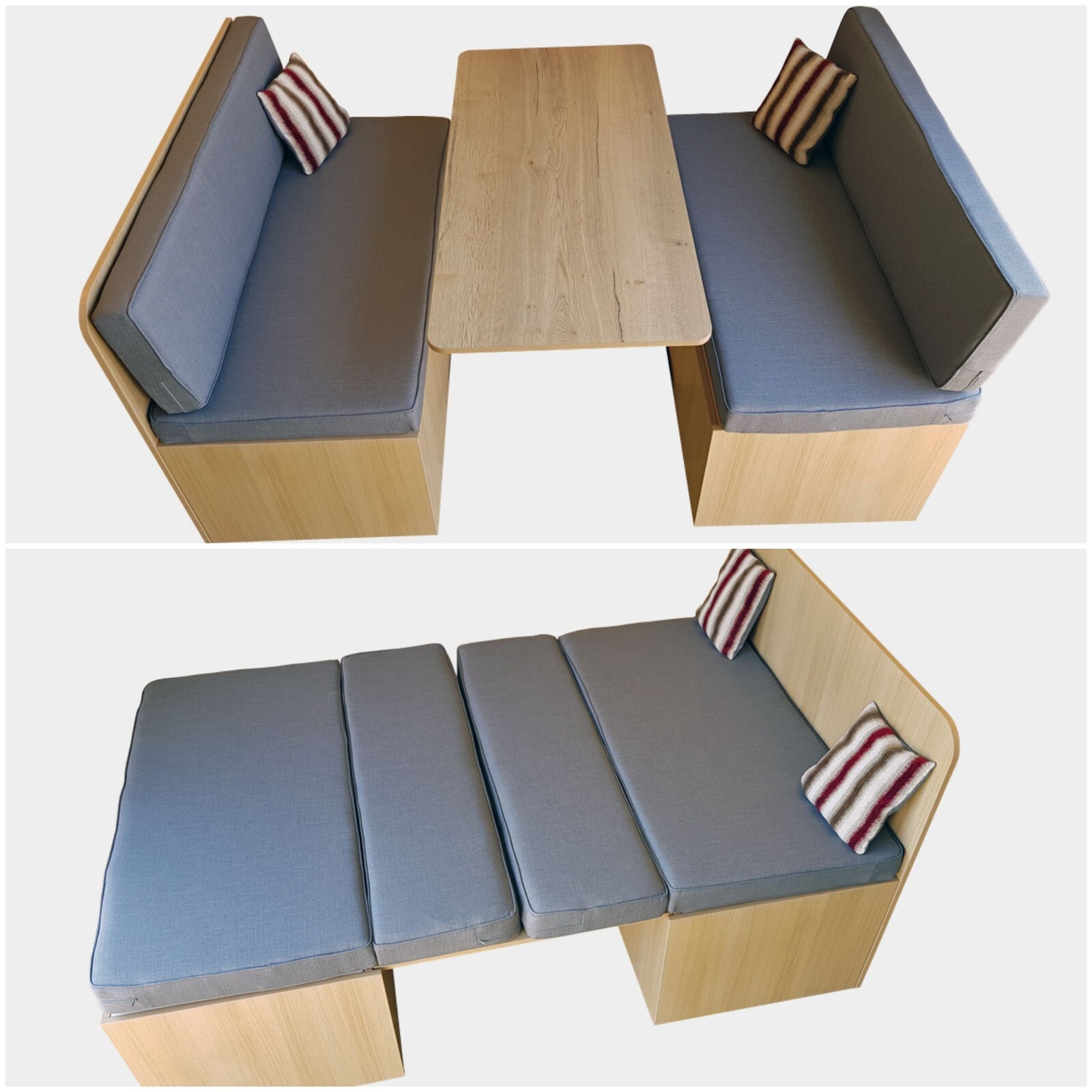 Narrowboat Pullman Dinette full kit Canal boat, Boats, Camper, Caravan ...