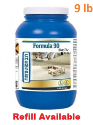 Chemspec Formula 90 Powdered with Biosolv for Carpet Cleaner * 9 lb ...