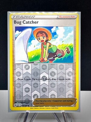 Pokémon TCG Bug Catcher Fusion Strike 226/264 Reverse Holo Uncommon | eBay