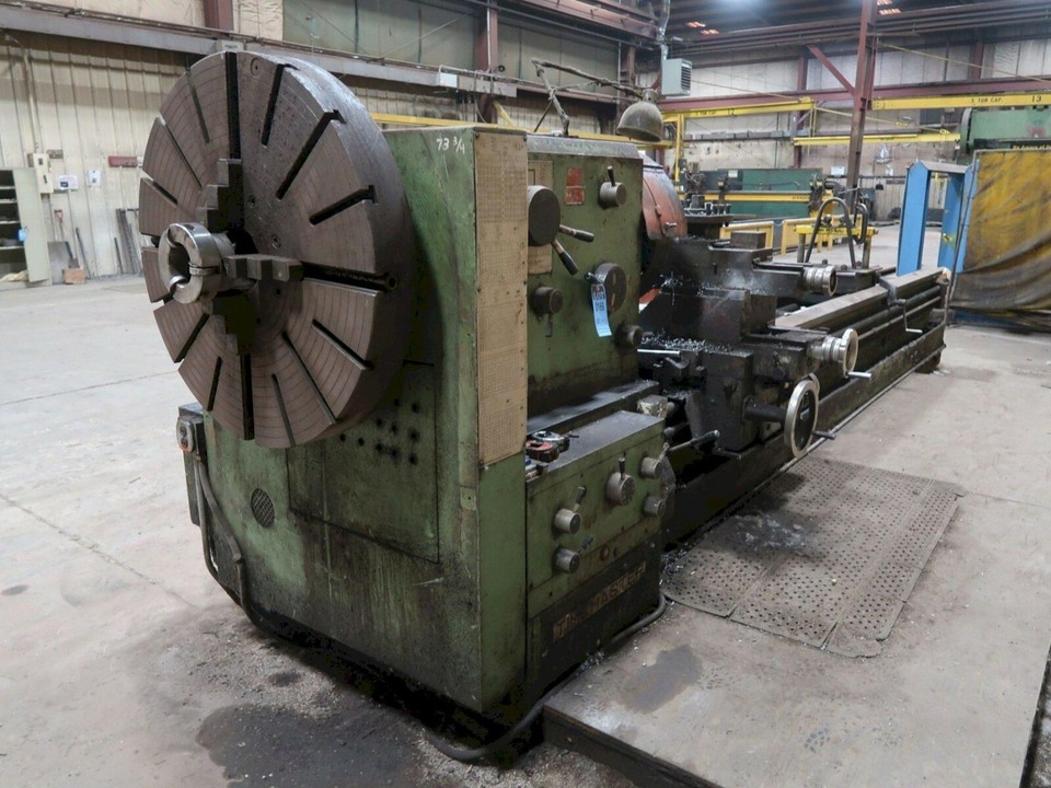 40"/56" X 160" TIMEMASTER GAP BED ENGINE LATHE: YODER #72448 | eBay