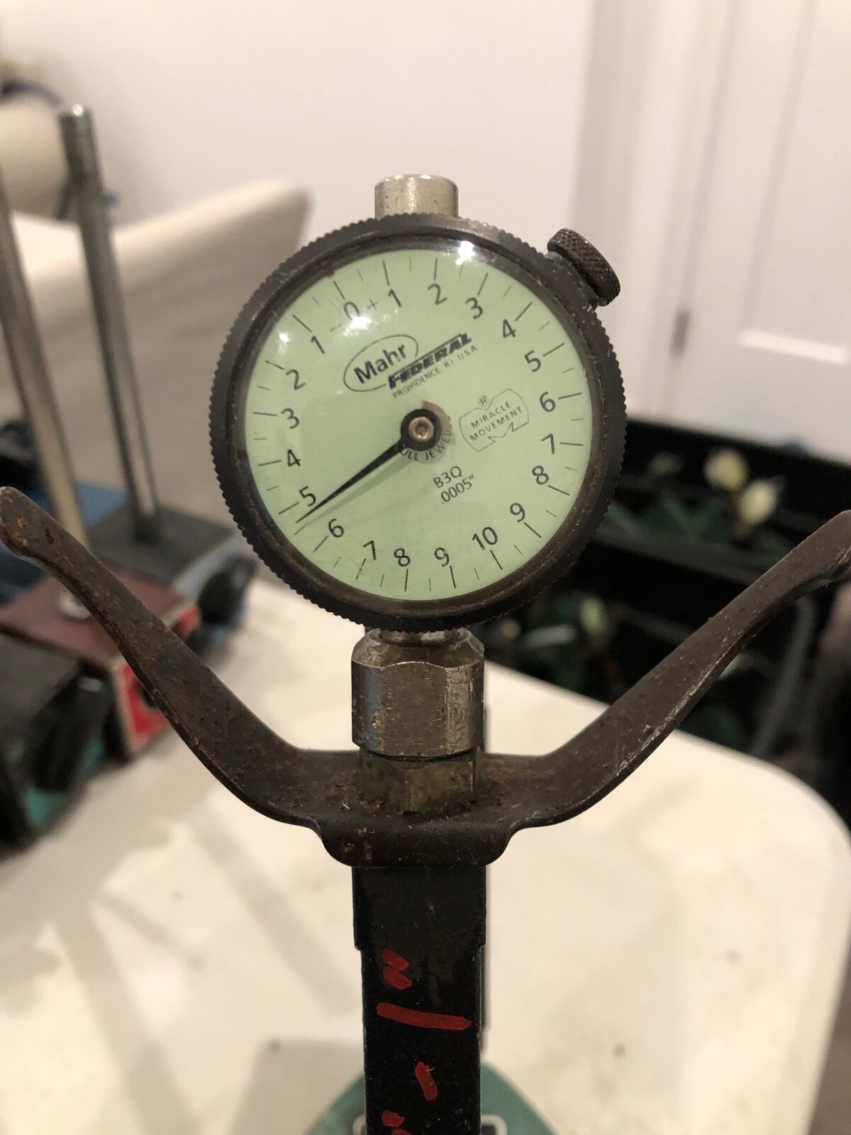 FEDERAL SNAP GAGE 300P 0-1" WITH STAND AND INDICATOR .0005" | eBay