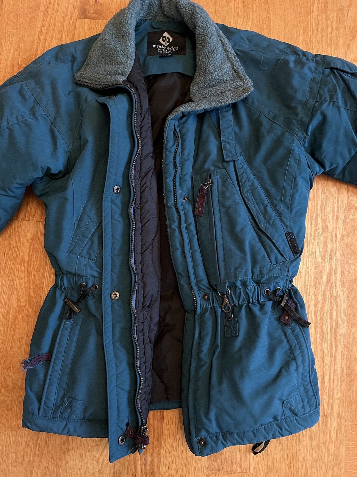 Vintage 1990s Inside Edge Ski Jacket Women's Green S … - Gem