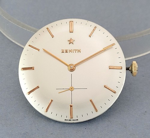 Vintage Zenith Hand-Winding Movement caliber 2511 w/ hands & dial ...
