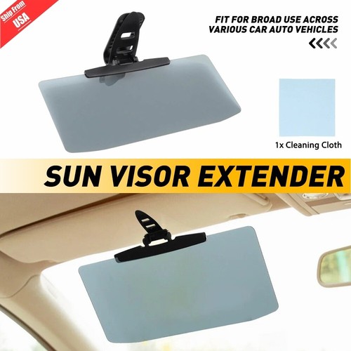 Car Sun Visor Extender Anti-glare Sun Blocker Car Window Sunshade And ...