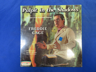 NEW-Pulpit in the Shadows-Freddie Gage-Record LP Vinyl-Rainbow-R-2022 ...
