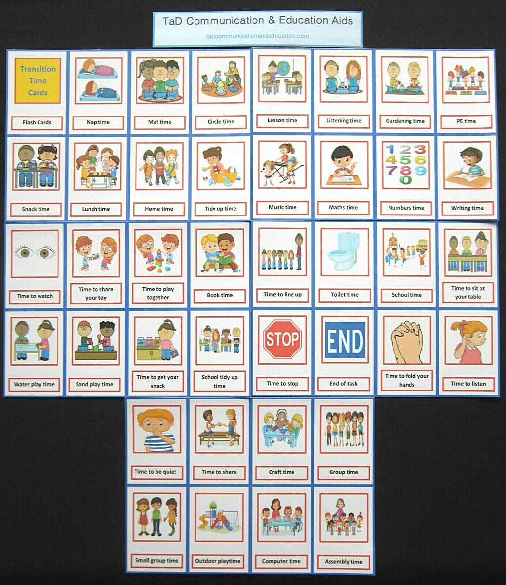Visual Sensory Toy Simple Soothing Simple Steps Toilet Visual Aid Chart ...
