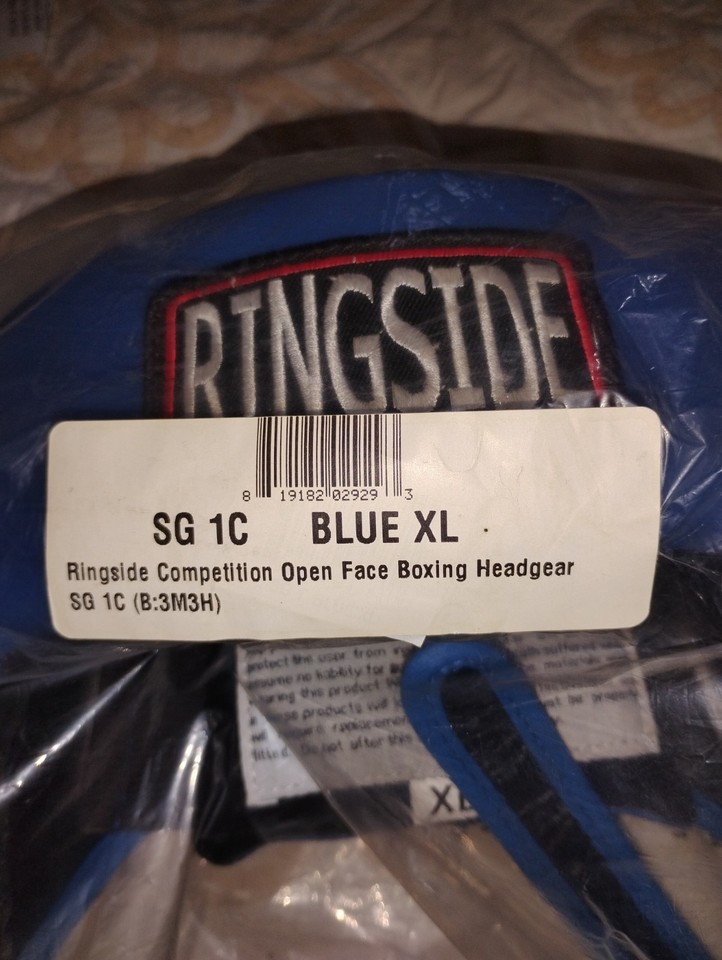 Ringside Competition Open Face Boxing Headgear - Size XL USA Boxing ...