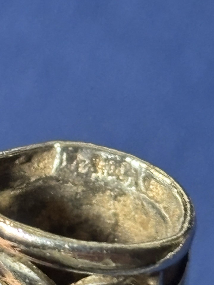 VTG John Hardy 925 Sterling Silver & 18k Yellow Gold Accent Dayak Slide ...