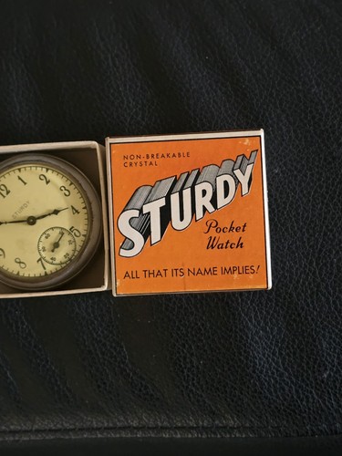 Vintage Sturdy Pocket Watch Lot Open Face | eBay