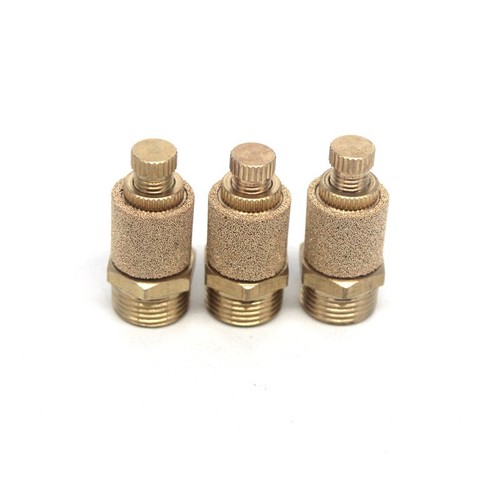 9Pcs Pneumatic Speed Control Muffler Air Flow Speed Silencer 3/8" Valve ...