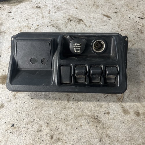 03-06 Jeep Wrangler TJ Center DASH Switch Panel Hard Top Rear Defrost ...