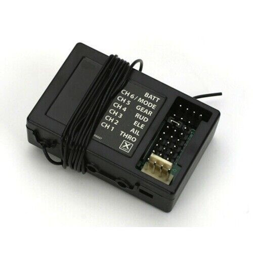 Parkzone R/C Plane Spares Receiver RA627 6 Channel FM 27MhZ ZX10 26.995 ...