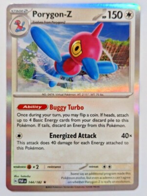 Porygon-Z Holo Rare Pokemon TCG Card 144/182 | eBay