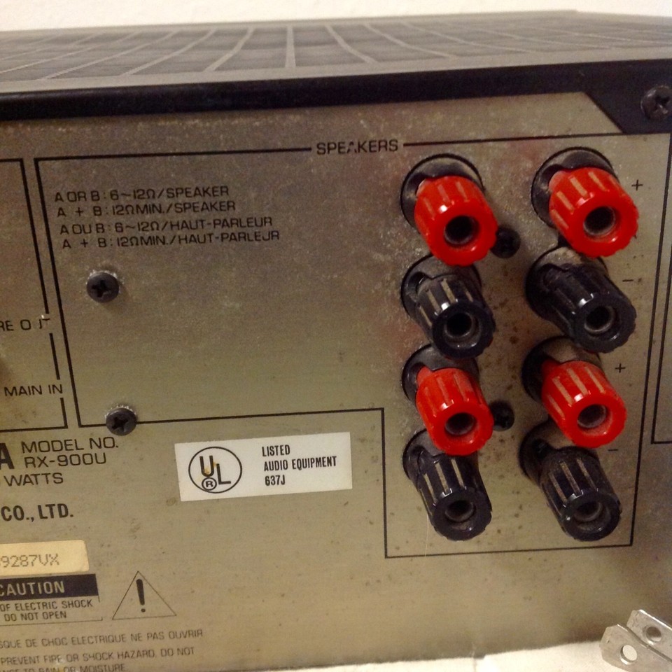 YAMAHA RX 900U STEREO RECEIVER. Parts or Repair. | eBay