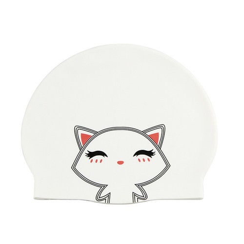 Swimming Cap Cartoon Adult Waterproof Ear Protect Swim Hat (Princess ...