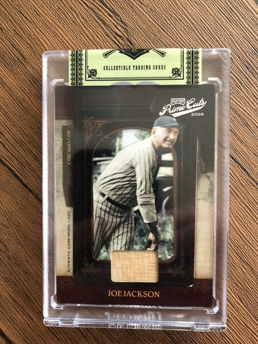 Shoeless Joe Jackson Chicago White Sox 2008 Prime Cuts Bat Relic #/13 ...