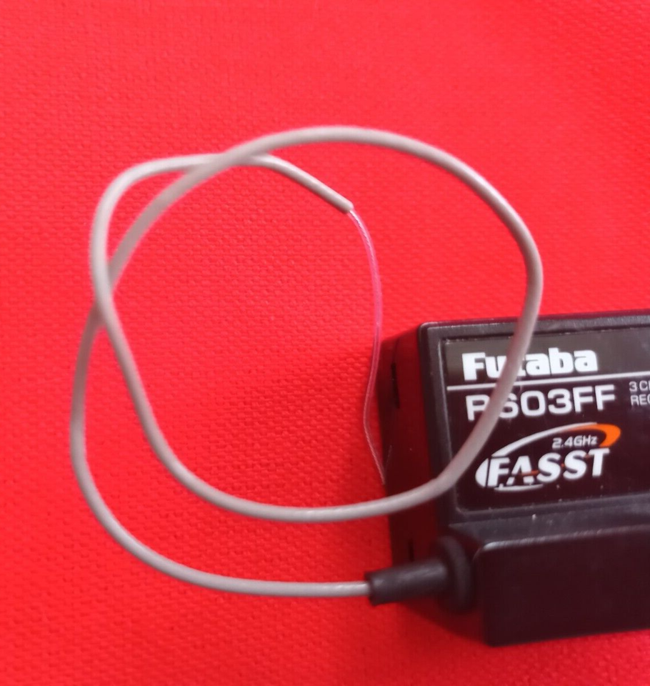 Futaba R603FF 3-Channel Telemetry Receiver 2.4GHz FASST RS232C | eBay