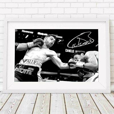 CANELO ALVAREZ - Boxing Poster Picture Print Sizes A5 to A0 **FREE ...