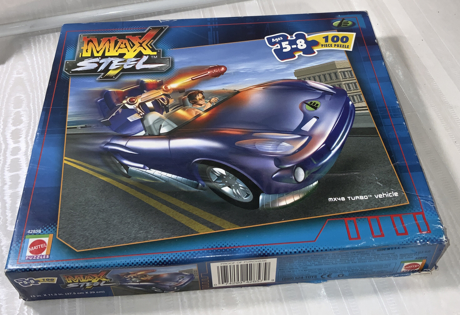 Max Steel Turbo Car