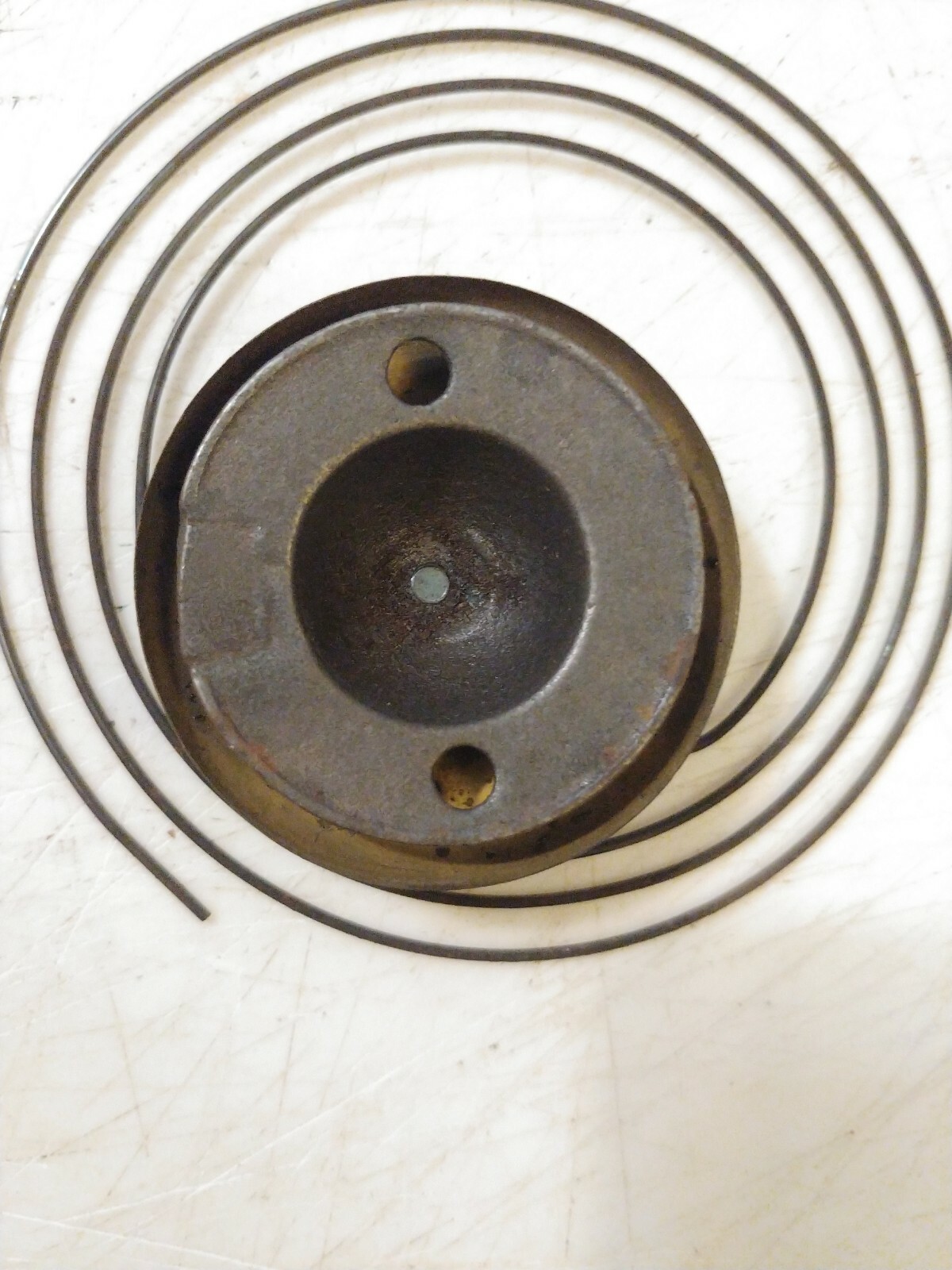 ANTIQUE OGEE CLOCK BRASS COVERED STRIKE GONG FROM 30 HOUR MOVEMENT | eBay