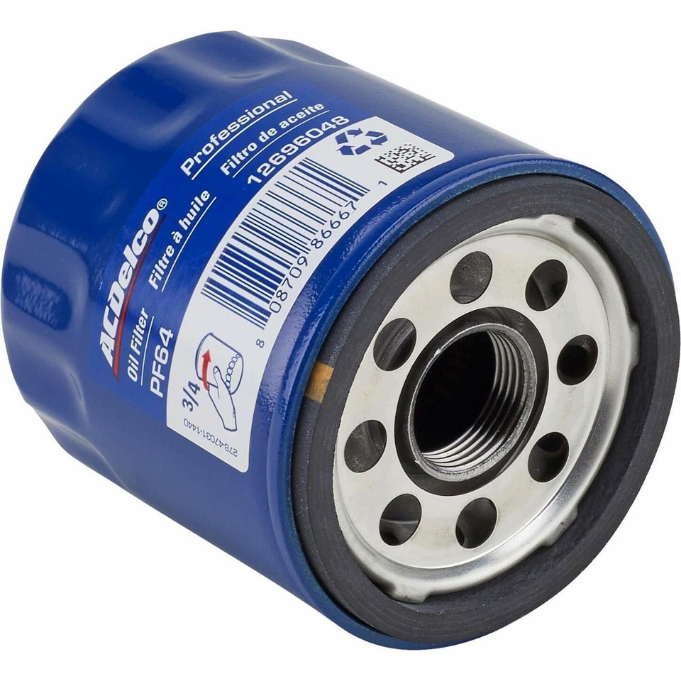 New OEM Boxed GM Engine Oil Filter ACDelco Pro PF64 PF64F 12696048 ...