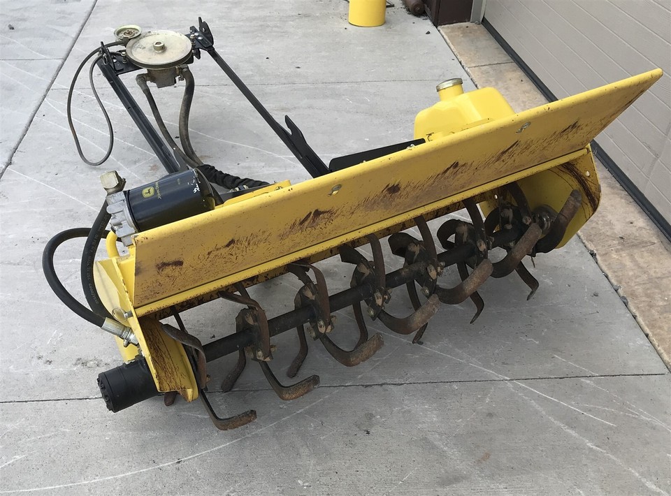 JOHN DEERE 42 HYDRAULIC TILLER ROTOTILLER X500 X520 X530 X540 X580 X590 ...