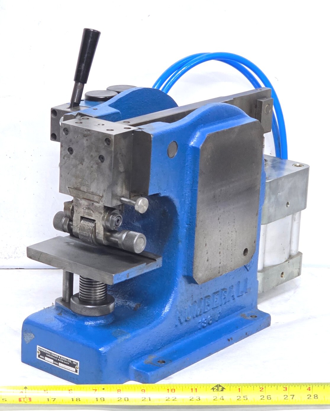 Numberall Model 136-F Pneumatic Air Metal Stamp & Lettering Machine | eBay