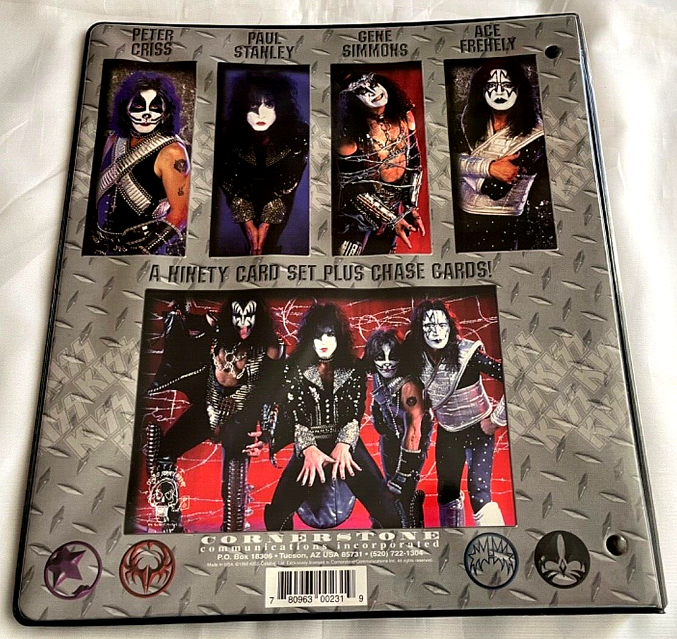 KISS Collector Card Series One Cornerstone Vintage 1997 Official RARE ...