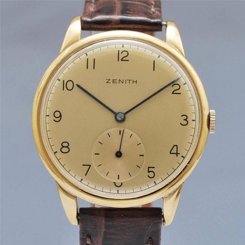 ORIGINAL ZENITH GOLD FILLED MANUAL WIND CAL 126 VINTAGE CIRCA 1960s ...