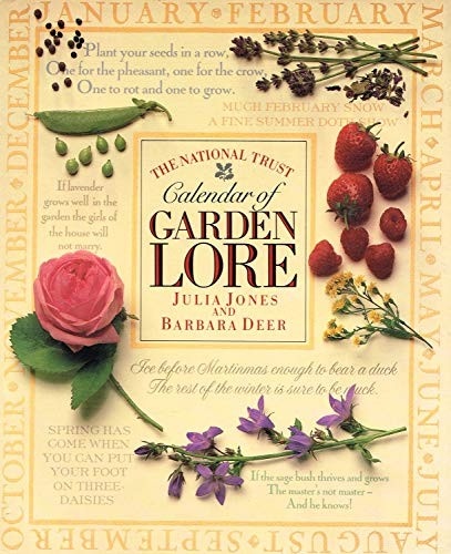 The National Trust Calendar Of Garden Lore by Barbara Deer Hardback ...