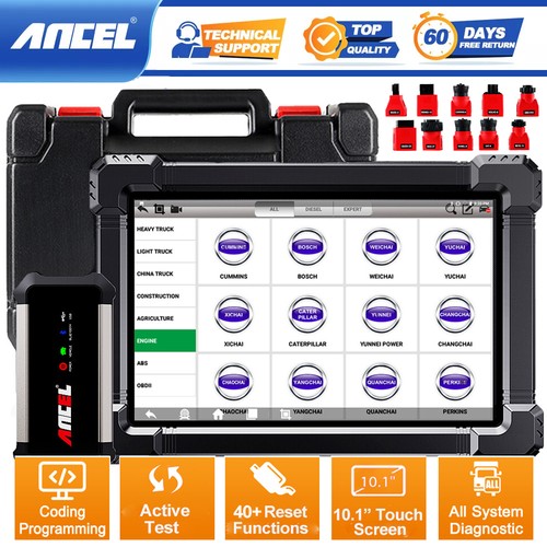 Heavy Duty Truck Scanner Diagnostic for Freightliner Kenworth ...