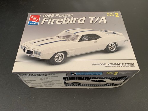 1/25 amt model car kit 1969 pontiac firebird trans am for parts ...