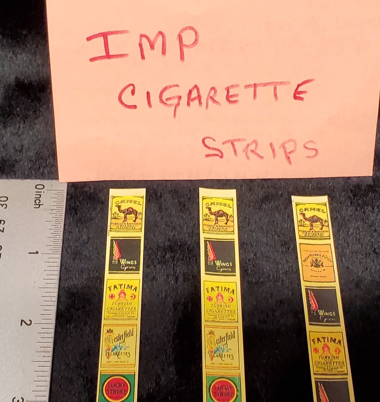 SPECIAL AUCTION REEL STRIPS ANTIQUE SLOT MACHINE REEL STRIPS 4 SETS | eBay