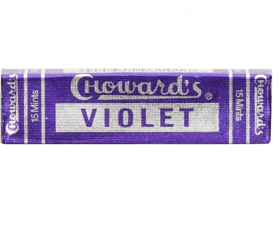 CHoward's VIOLET Mints , 15 Mints Per Pack (Pack of 24) - 1 BOX | eBay
