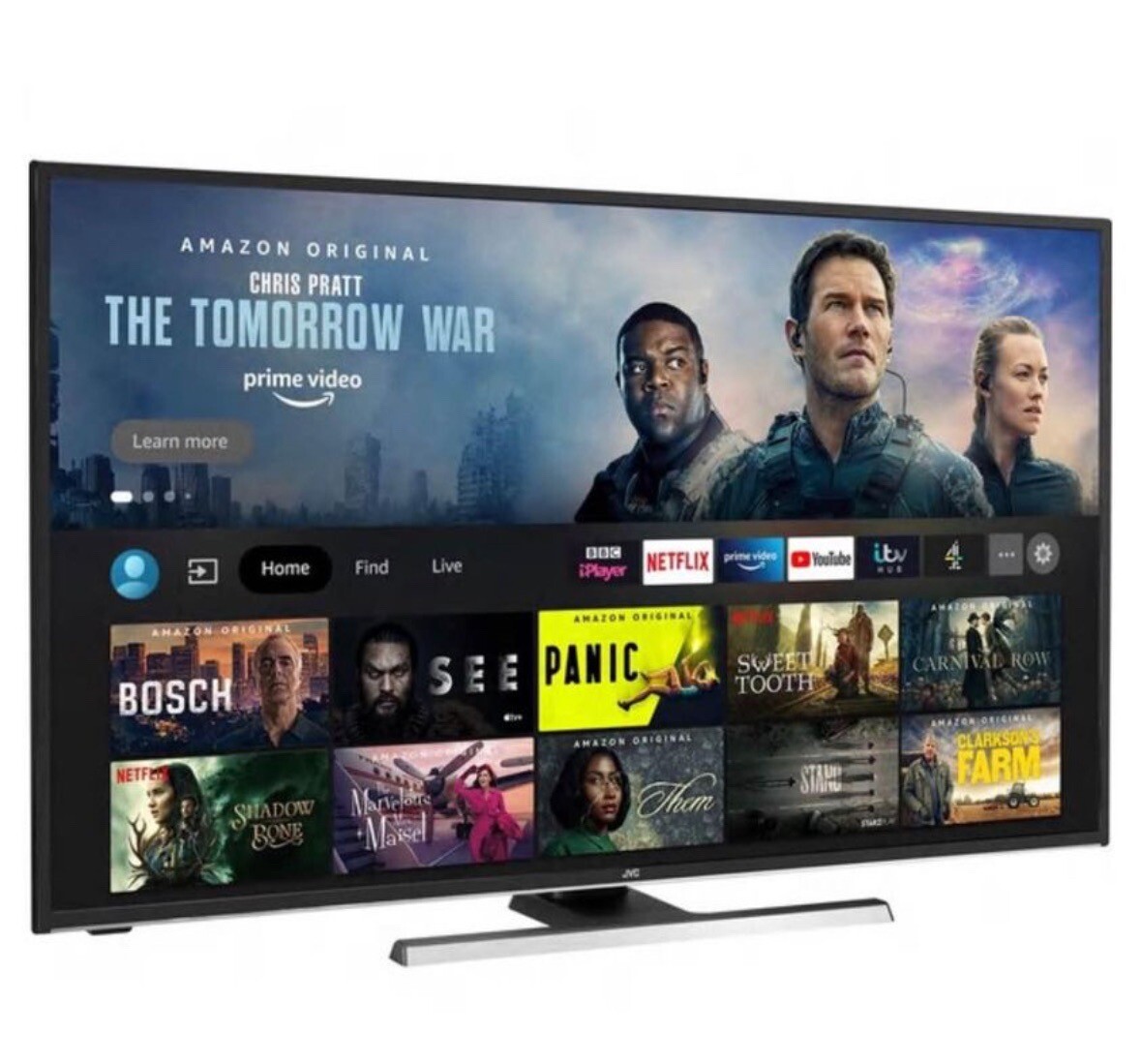 JVC LT-55CF810 55 inch 4K Ultra HD LED Smart TV 4975769022463 | eBay UK