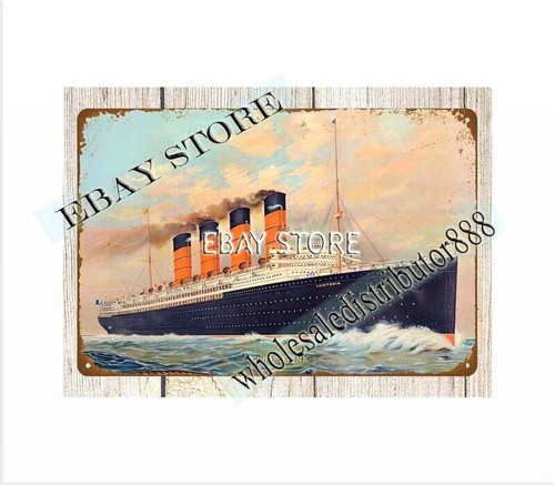 Cunard Steamship Line metal tin sign wall decor | eBay