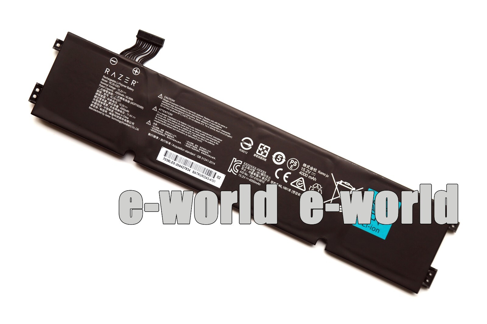 New Genuine RC30-0351 Battery For Razer Blade 15 Base Gaming RZ09-0351 ...