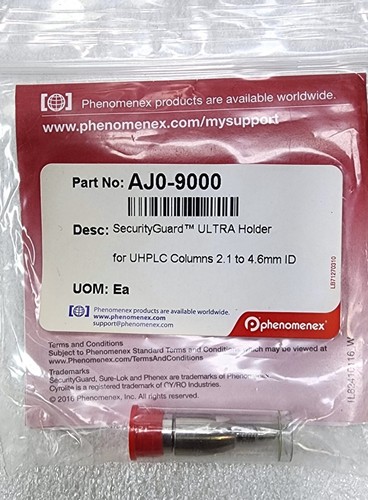 Phenomenex SecurityGuard Aj0-9000 Ultra Holder for UHPLC Columns 2.1 to ...