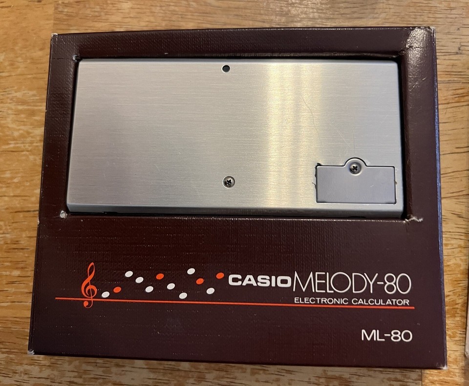 Casio Melody-80 Musical Electronic Calculator/Clock/Alarm | Vintage | Japan