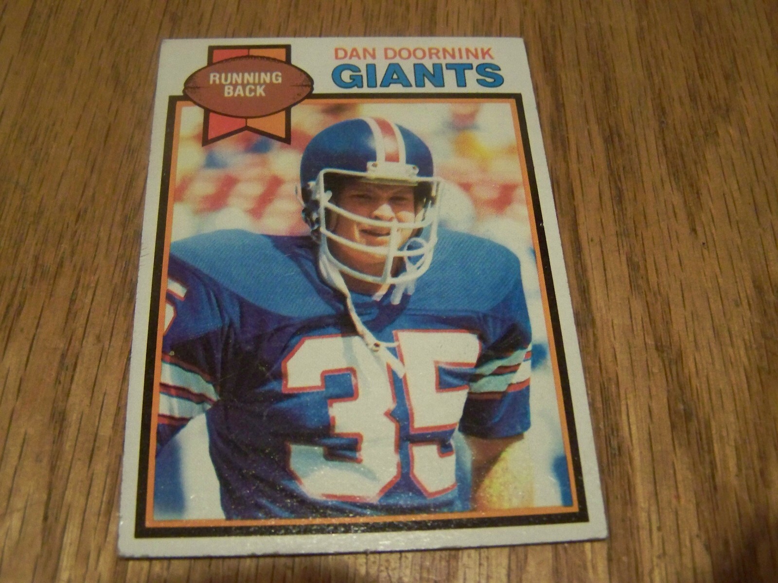 DAN DOORNINK 1979 TOPPS FOOTBALL CARD # 492 | eBay