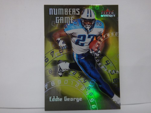 2000 Fleer Mystique Numbers Game Eddie George #9NG | eBay