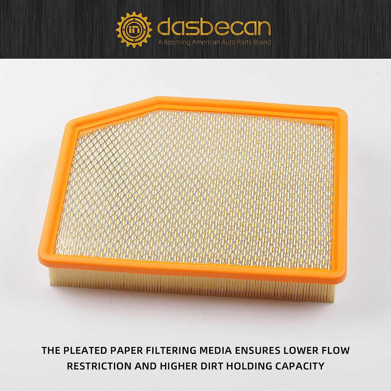 Engine Air Filter For Chevrolet Silverado 1500 GMC Sierra 1500 19-23 ...