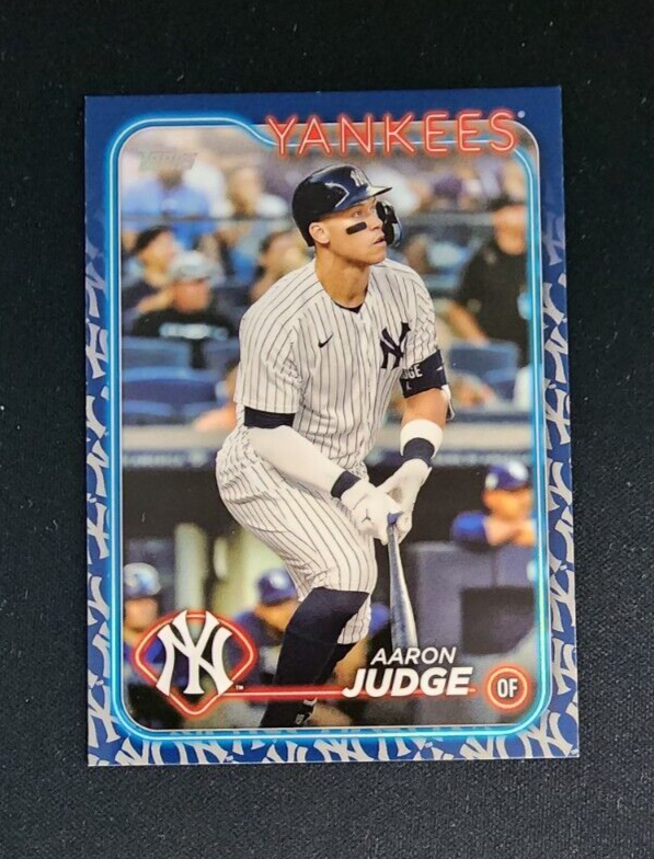 Aaron Judge 2024 Topps #99 Team Color Border Variation /(SSP) RAW Price ...